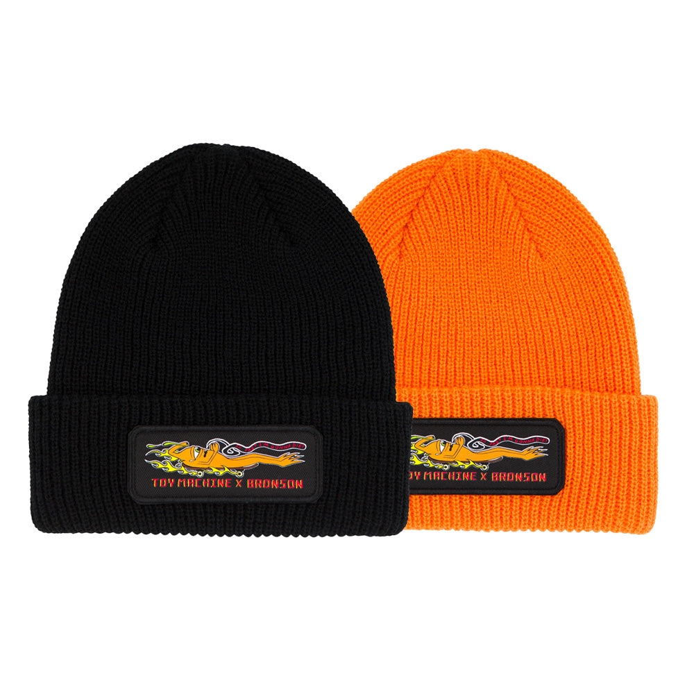 BRONSON X TOY MACHINE LONG SHOREMAN BEANIE HAT – ハスコオンラインストア